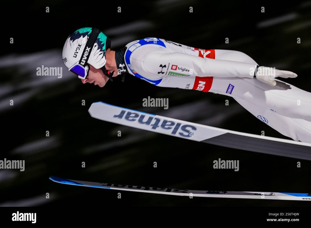 Zakopane, skoki narciarskie, Puchar Swiata, N/z Timi Zajc (SLO), fot ...