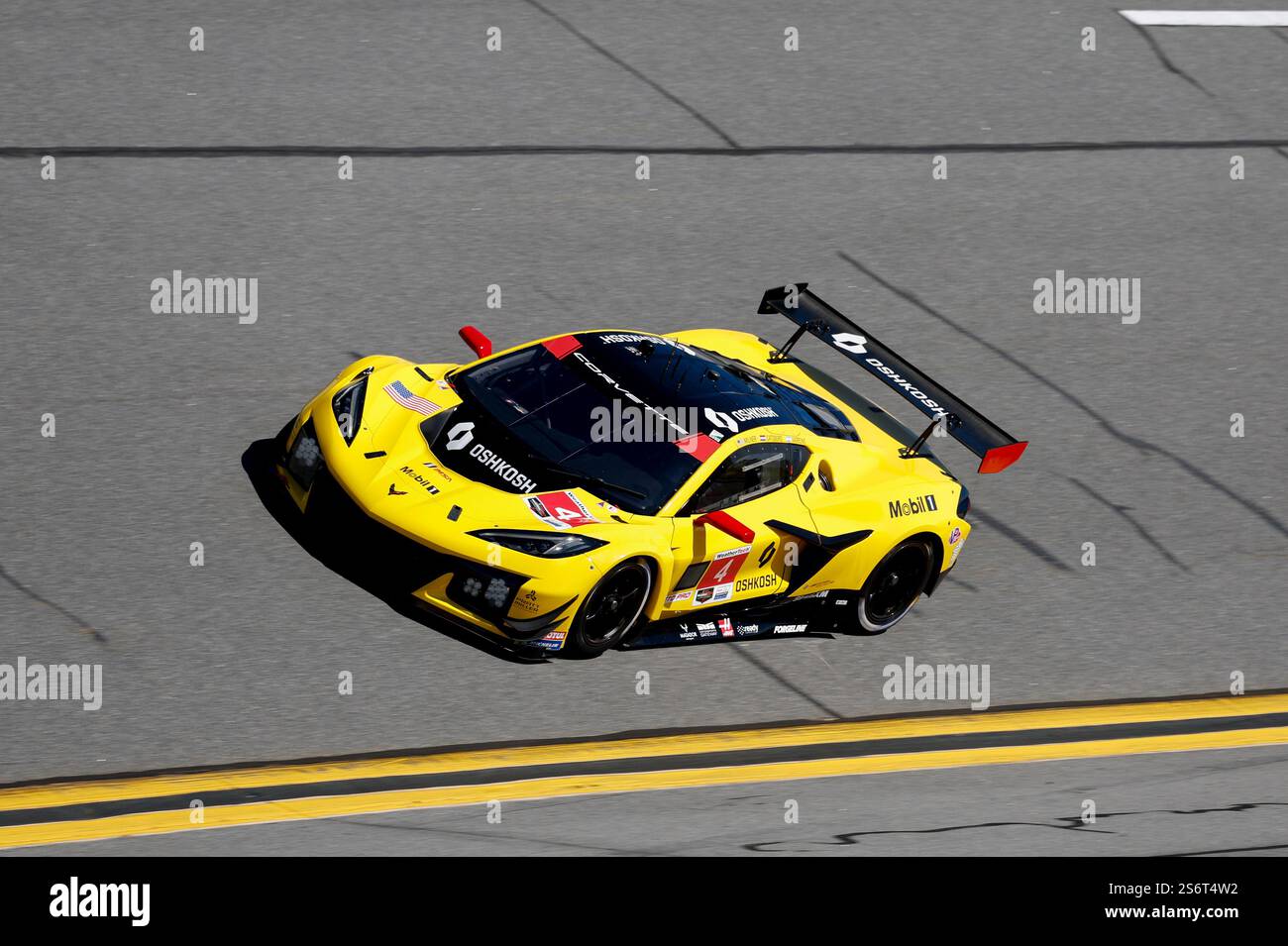 DAYTONA BEACH, FL - JANUARY 17: The #4 Corvette Racing by Pratt Miller ...