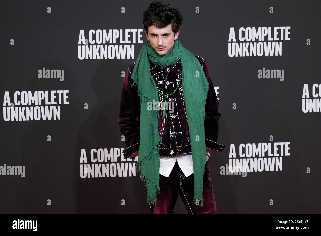 Rome, Italy. 17th Jan, 2025. Timothee Chalamet attends the photocall of ...