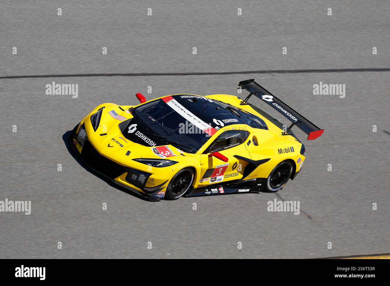 DAYTONA BEACH, FL - JANUARY 17: The #3 Corvette Racing by Pratt Miller ...