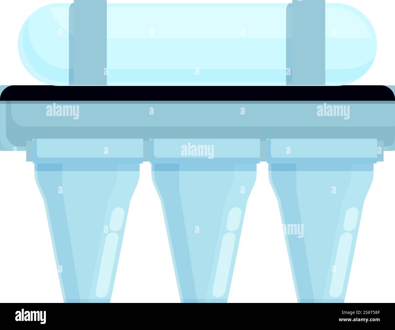 Osmosis purifier icon cartoon vector. Filter system. Tank home. Osmosis ...