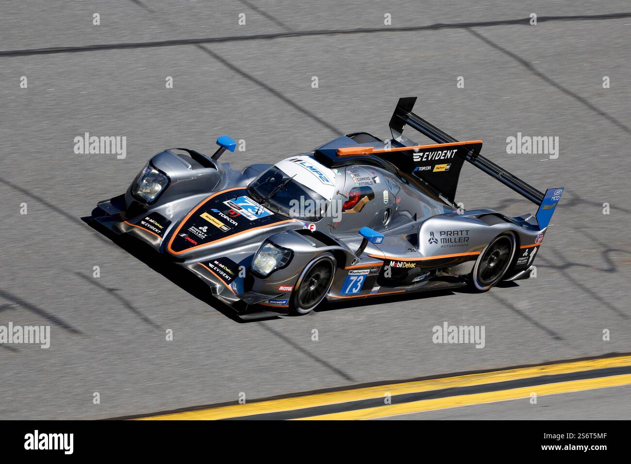 DAYTONA BEACH, FL - JANUARY 17: The #73 Pratt Miller Motorsports ORECA ...