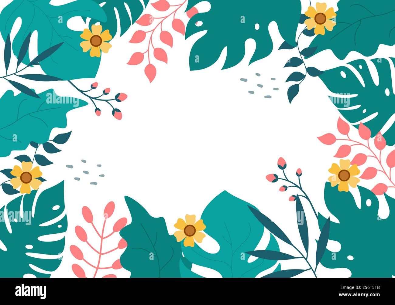 Spring Time Background with Flowers Season and Plant for Promotions ...