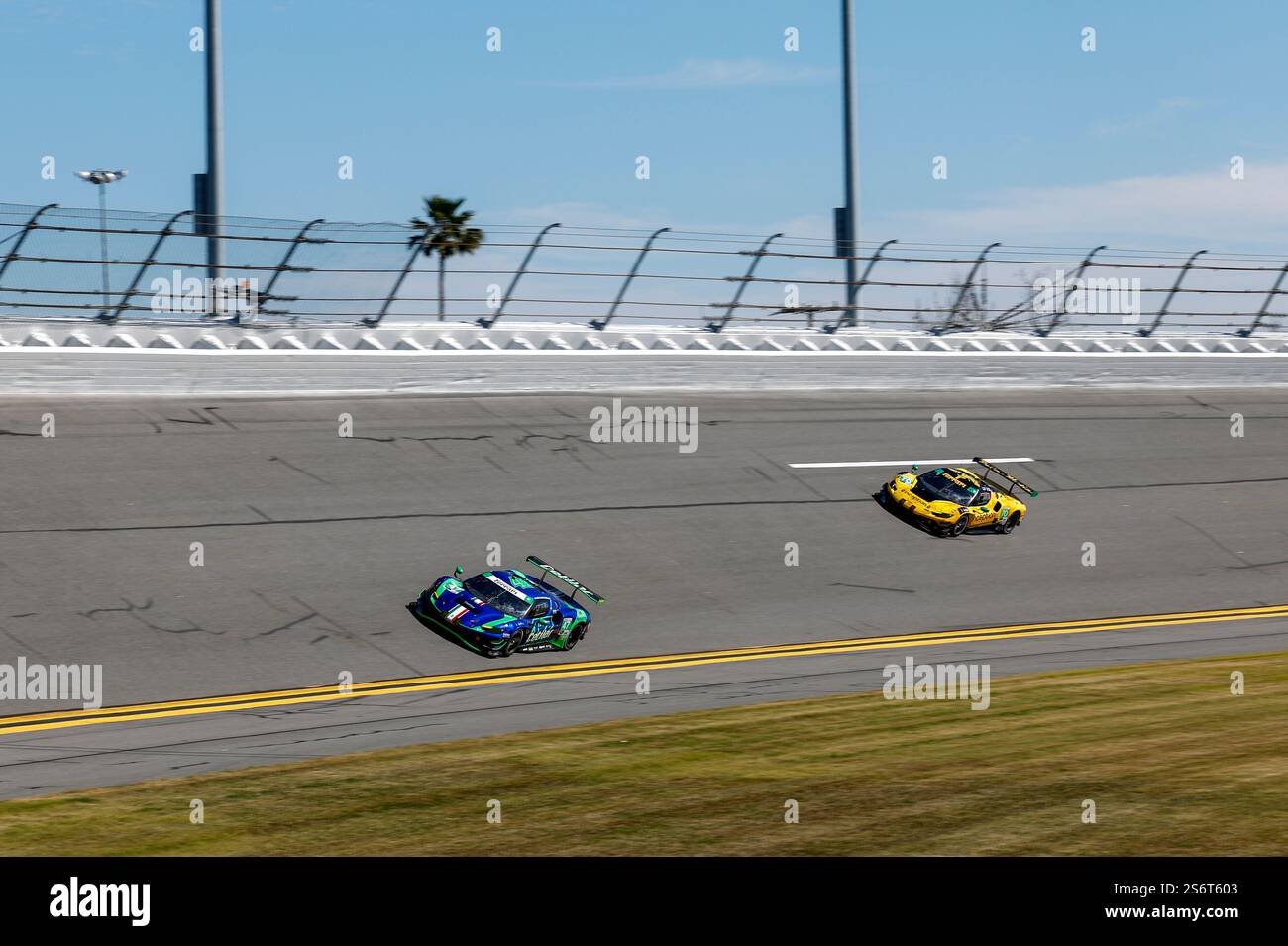 DAYTONA BEACH, FL - JANUARY 17: The #47 CETILAR RACING Ferrari 296 GT3 ...