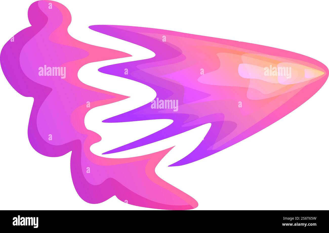 Ray flash gun icon cartoon vector. Shot effect. Laser blast. Ray flash ...