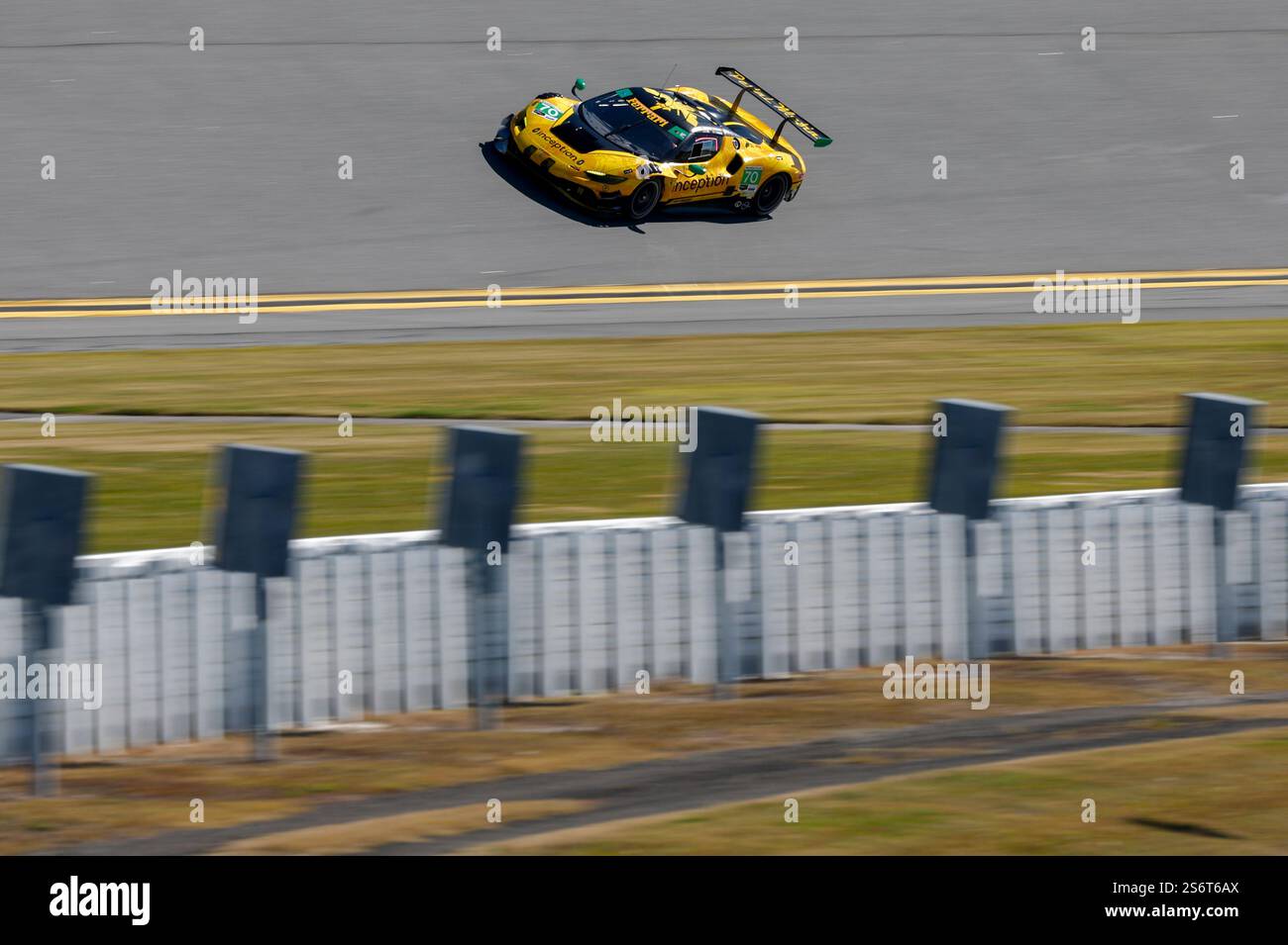 DAYTONA BEACH, FL - JANUARY 17: The #70 Inception Racing Ferrari 296 ...