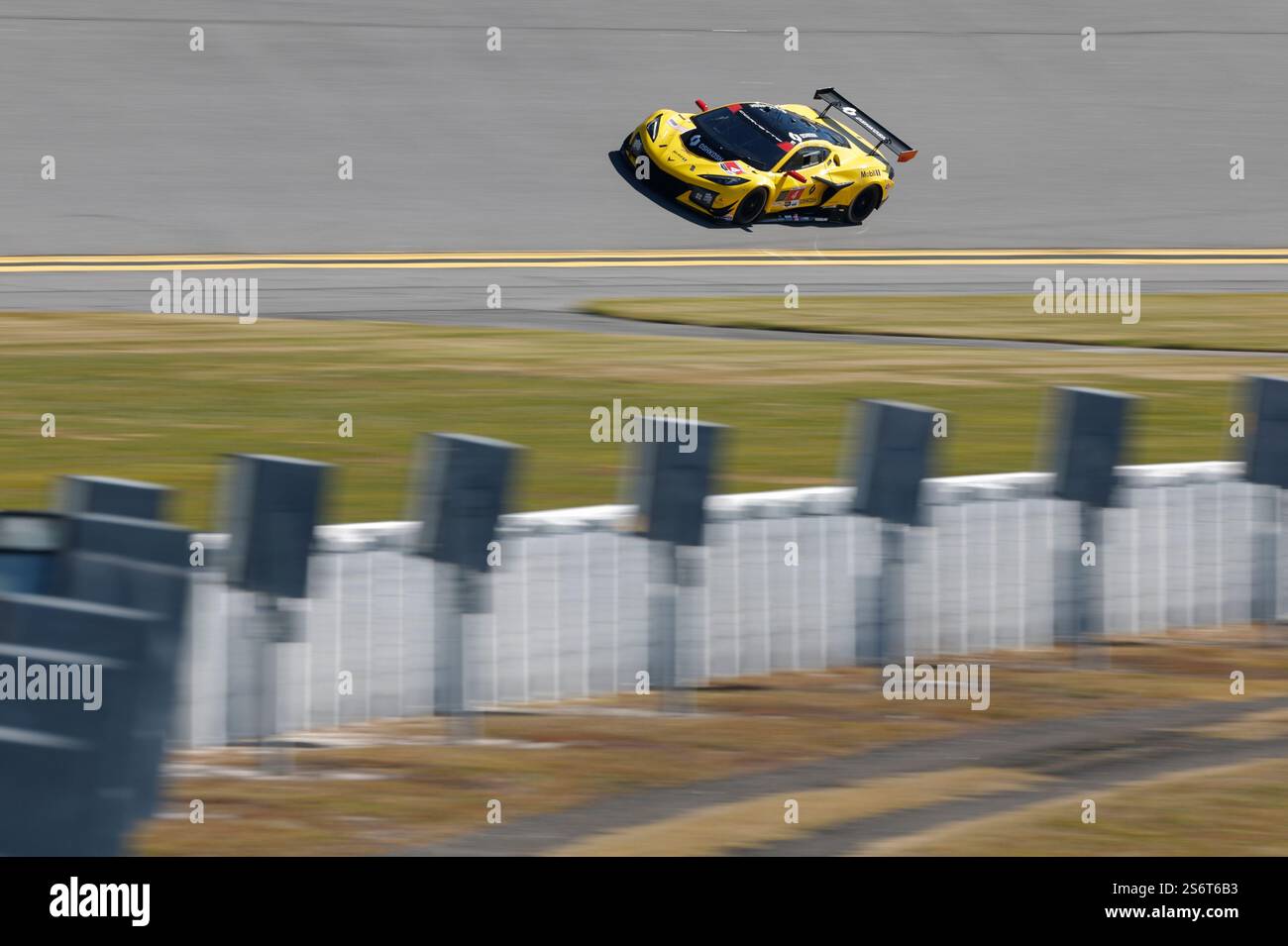 DAYTONA BEACH, FL - JANUARY 17: The #4 Corvette Racing by Pratt Miller ...