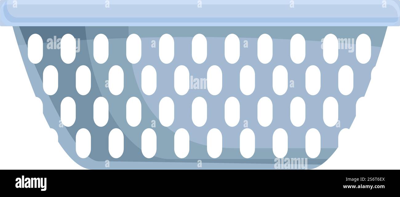 Colander strainer icon cartoon vector. Kitchen sieve. Pasta cooking ...