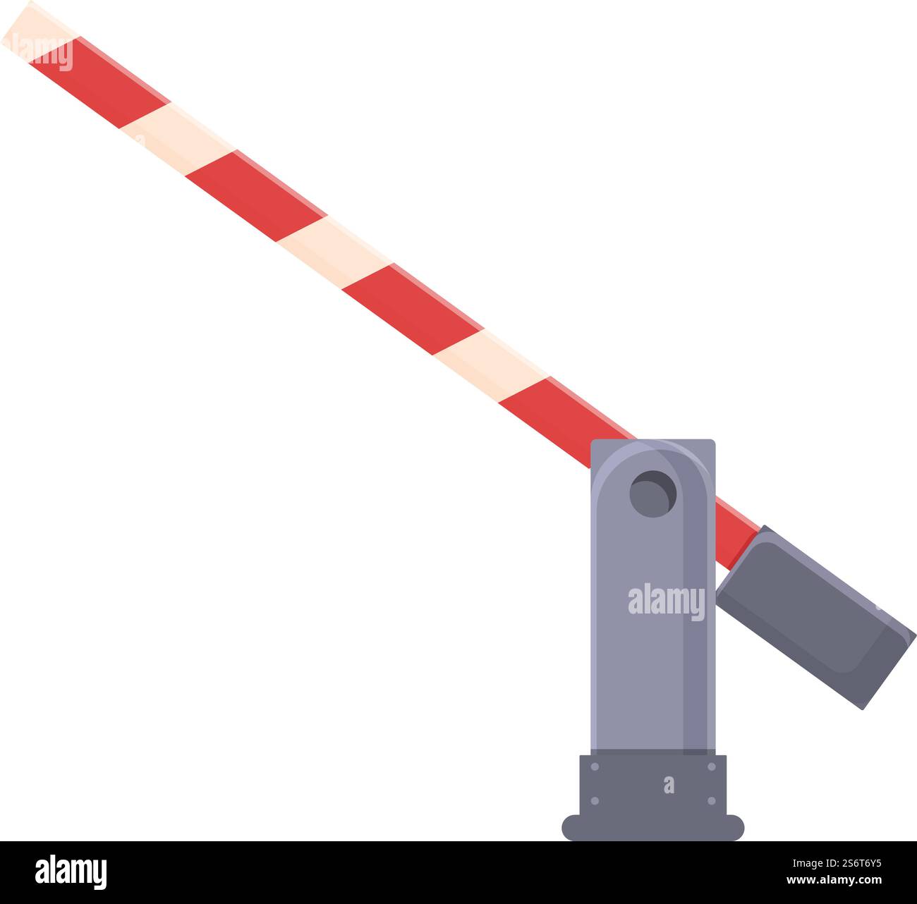 Railway cross icon cartoon vector. Road traffic. Signal barrier ...
