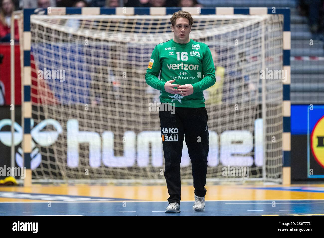 250117 goalkeeper Douglas Otterstrom of USA during the 2025 IHF World ...
