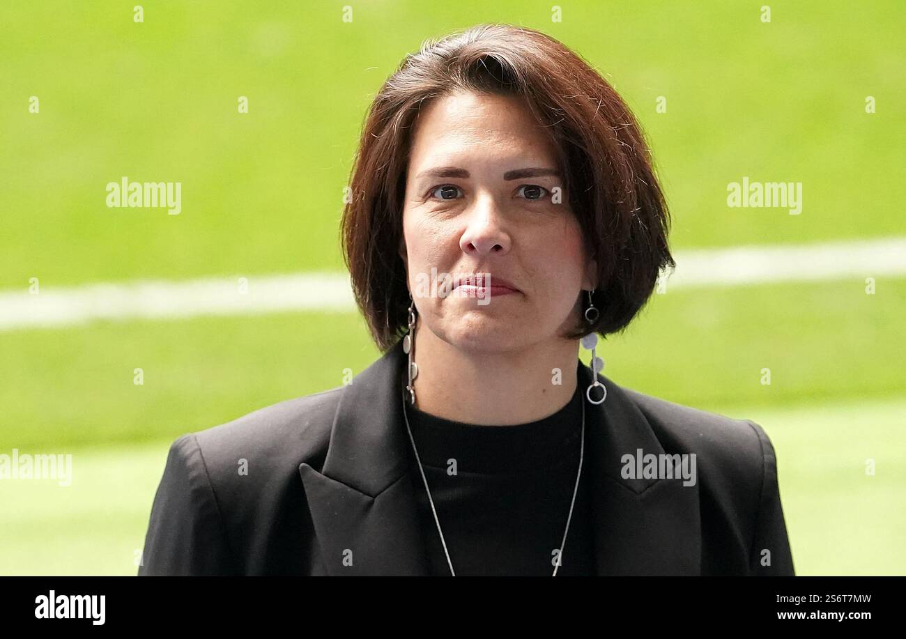 Madrid, Spain. 17th Jan, 2025. Pri Shumate, SVP Chief Marketing Officer ...