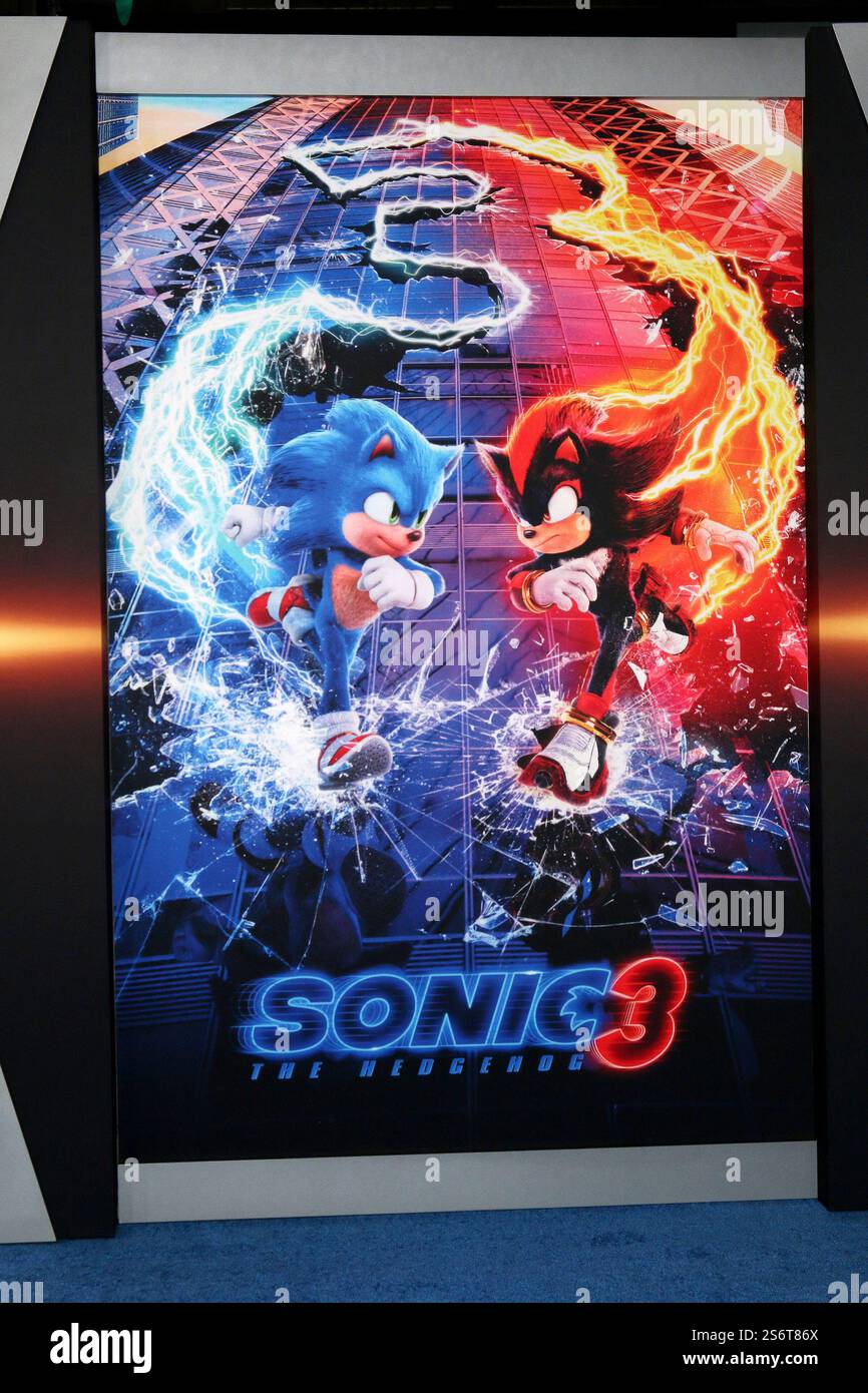 Sonic the Hedgehog 3 LA Premiere at TCL Chinese Theater IMAX on December 16, 2024 in Los Angeles ...