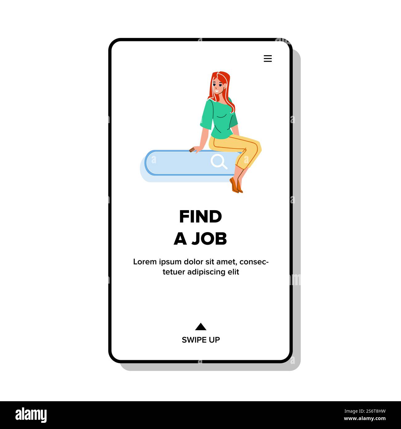 Find a job search career. hr business. interview employee vacancy ...