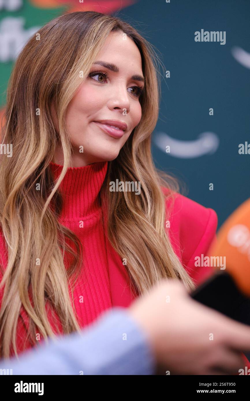 Model Rosanna Zanetti attending Amazon Christmas Mission event in ...