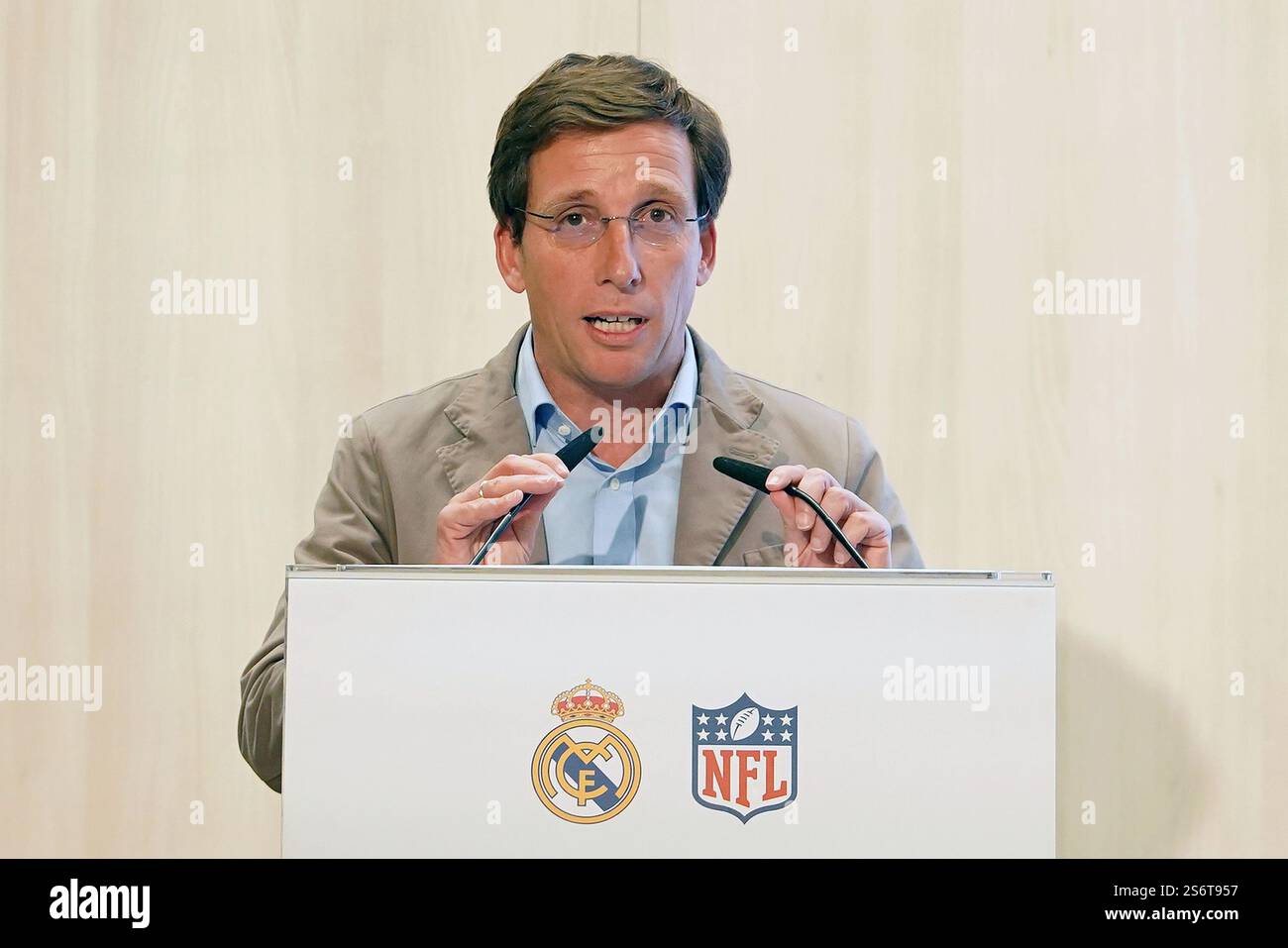 Madrid, Spain. 17th Jan, 2025. Jose Luis Martinez-Almeida, Mayor of ...