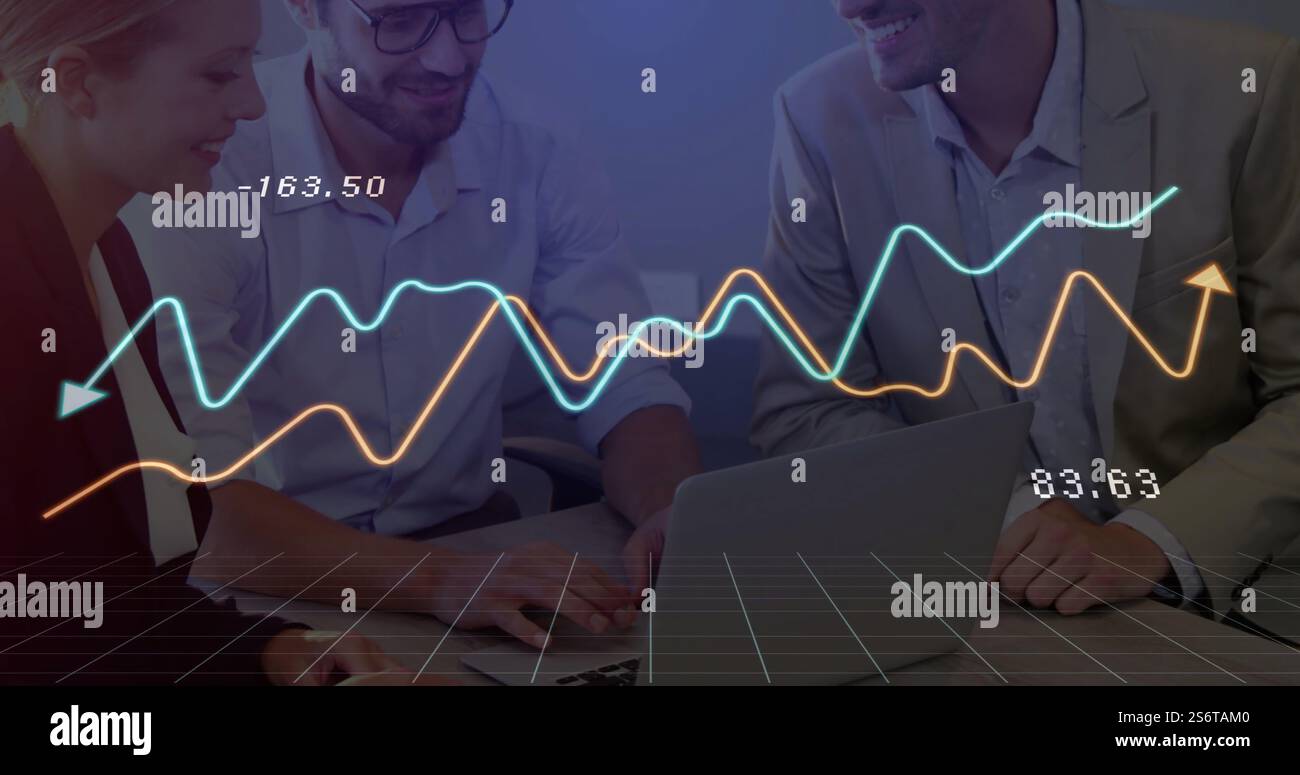 Working on financial strategy hi-res stock photography and images - Alamy