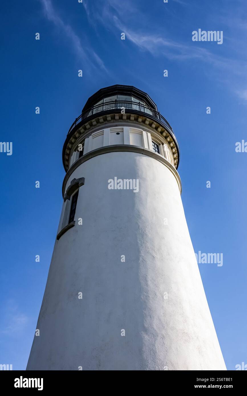 North Head Lighthouse at Cape Disappointment State Park, Washington ...