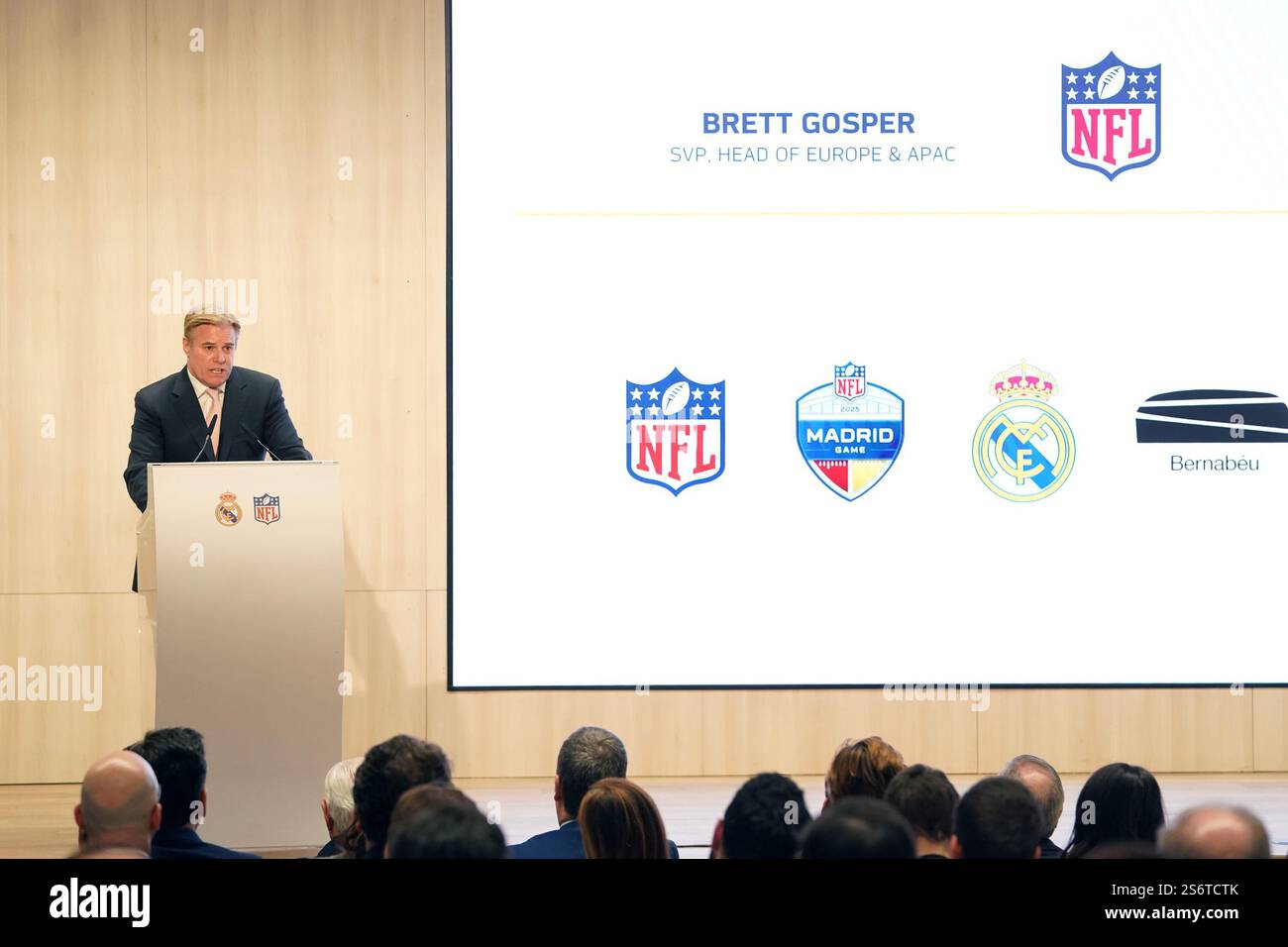 Madrid, Spain. 17th Jan, 2025. Brett Gosper, Head of Europe and APAC ...