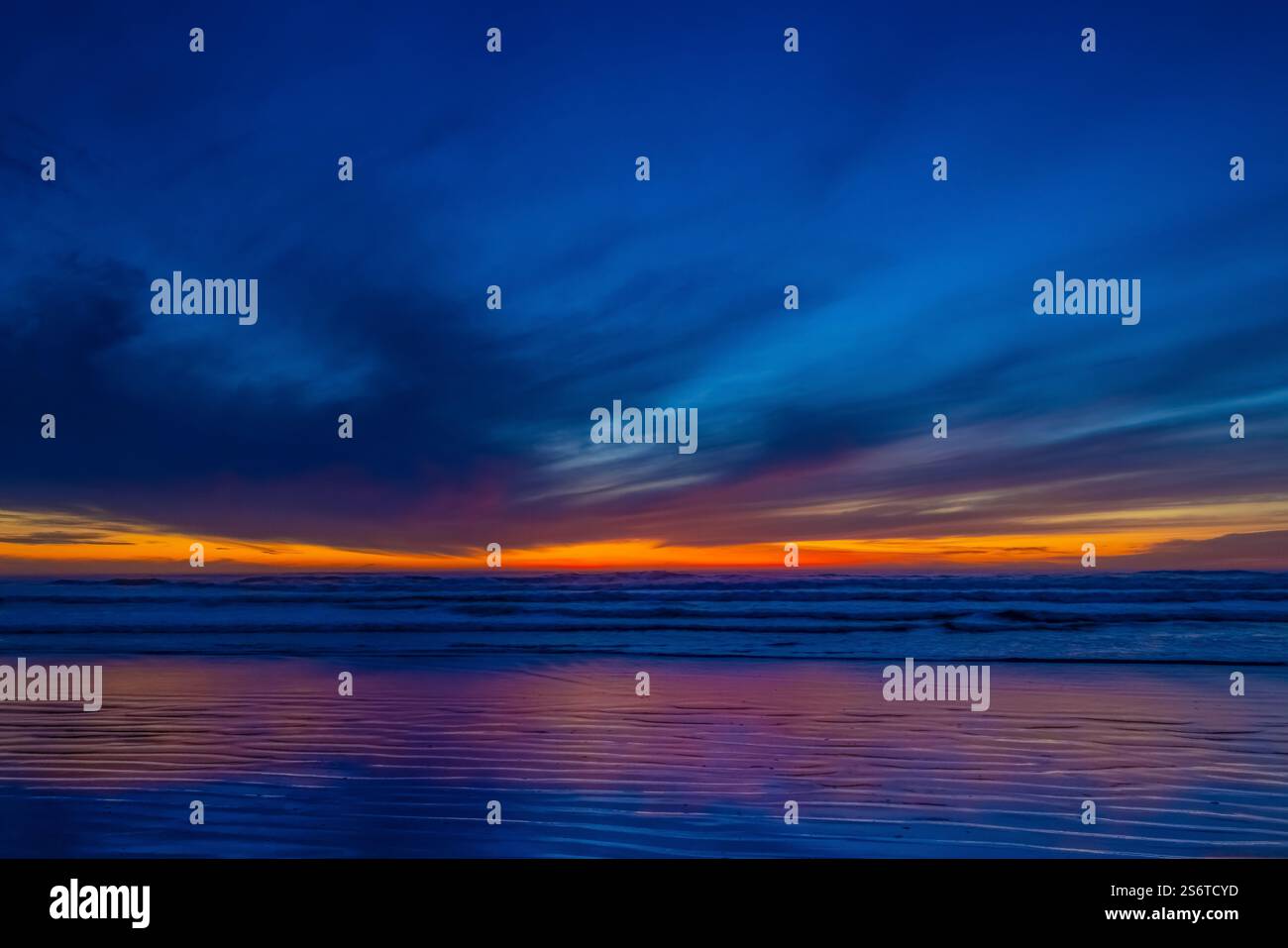 Washington state coast sunset hi-res stock photography and images - Alamy