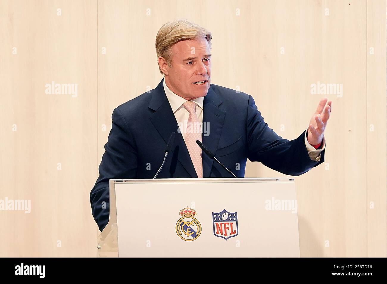 Madrid, Spain. 17th Jan, 2025. Brett Gosper, Head of Europe and APAC ...