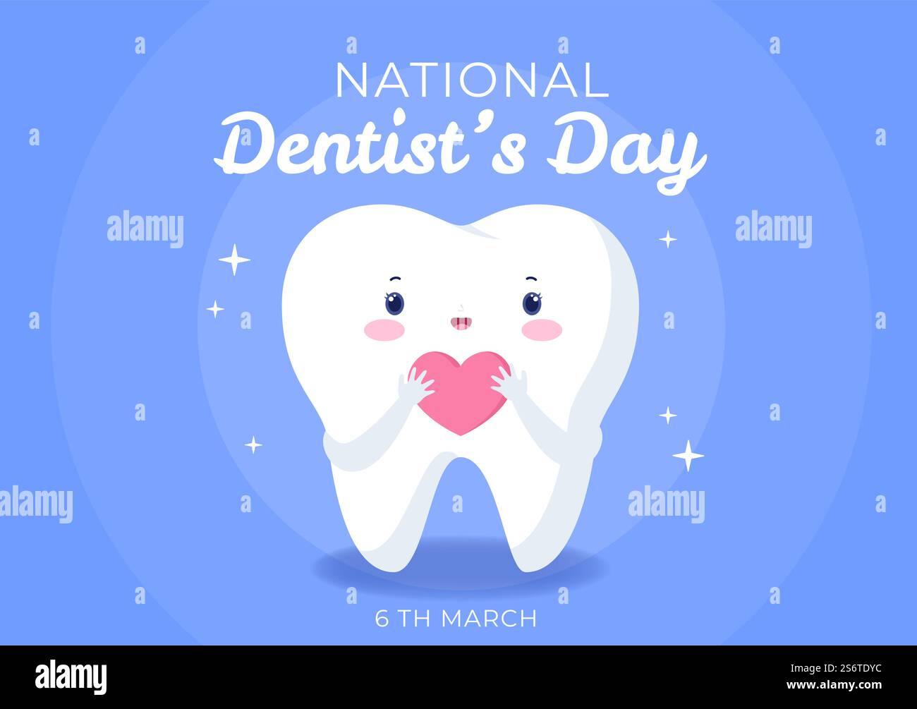 World Dentist Day with Tooth and Toothbrush to Prevent Cavities and ...