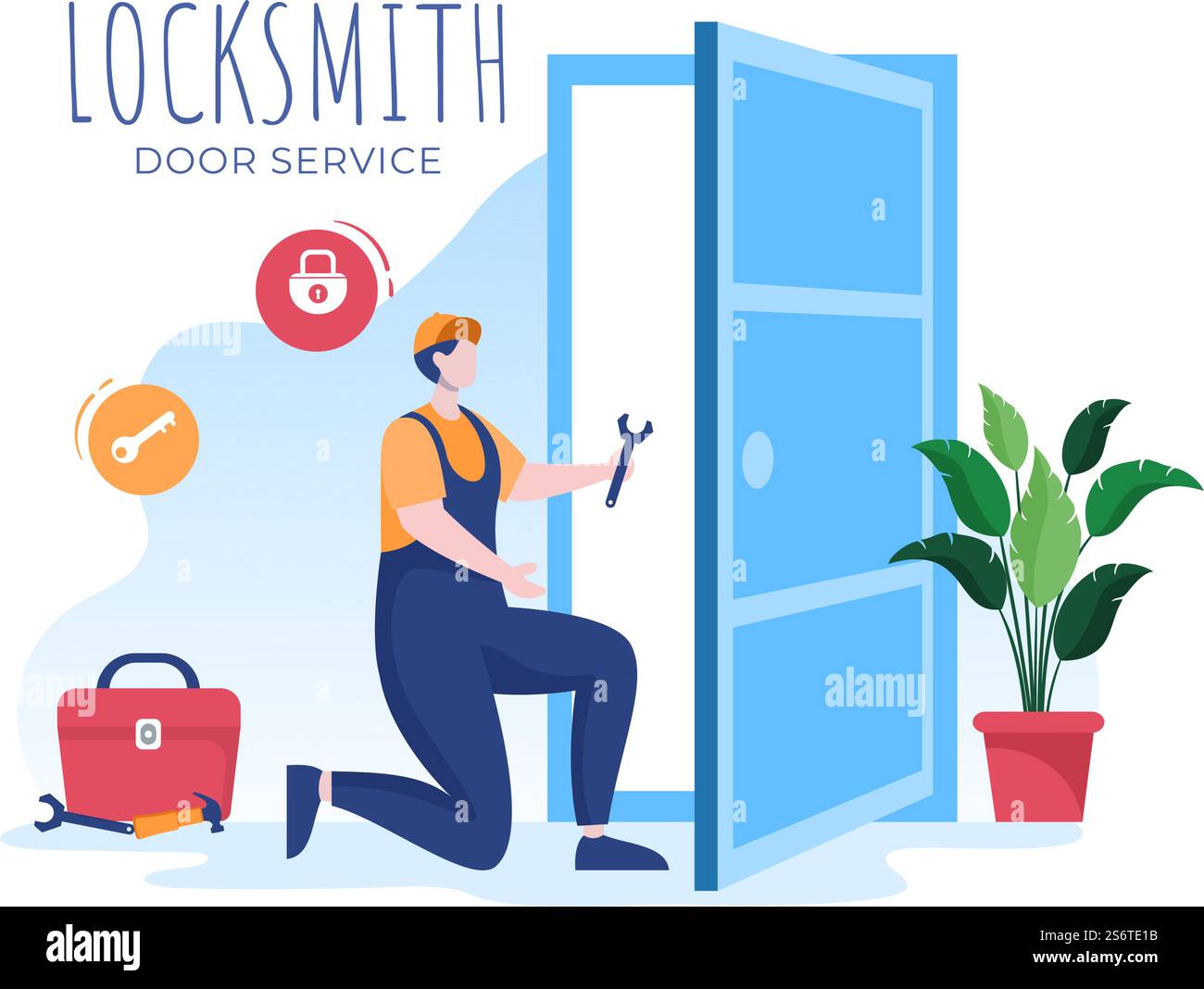 Locksmith Repairman Door Repair, Maintenance and Installation Service ...