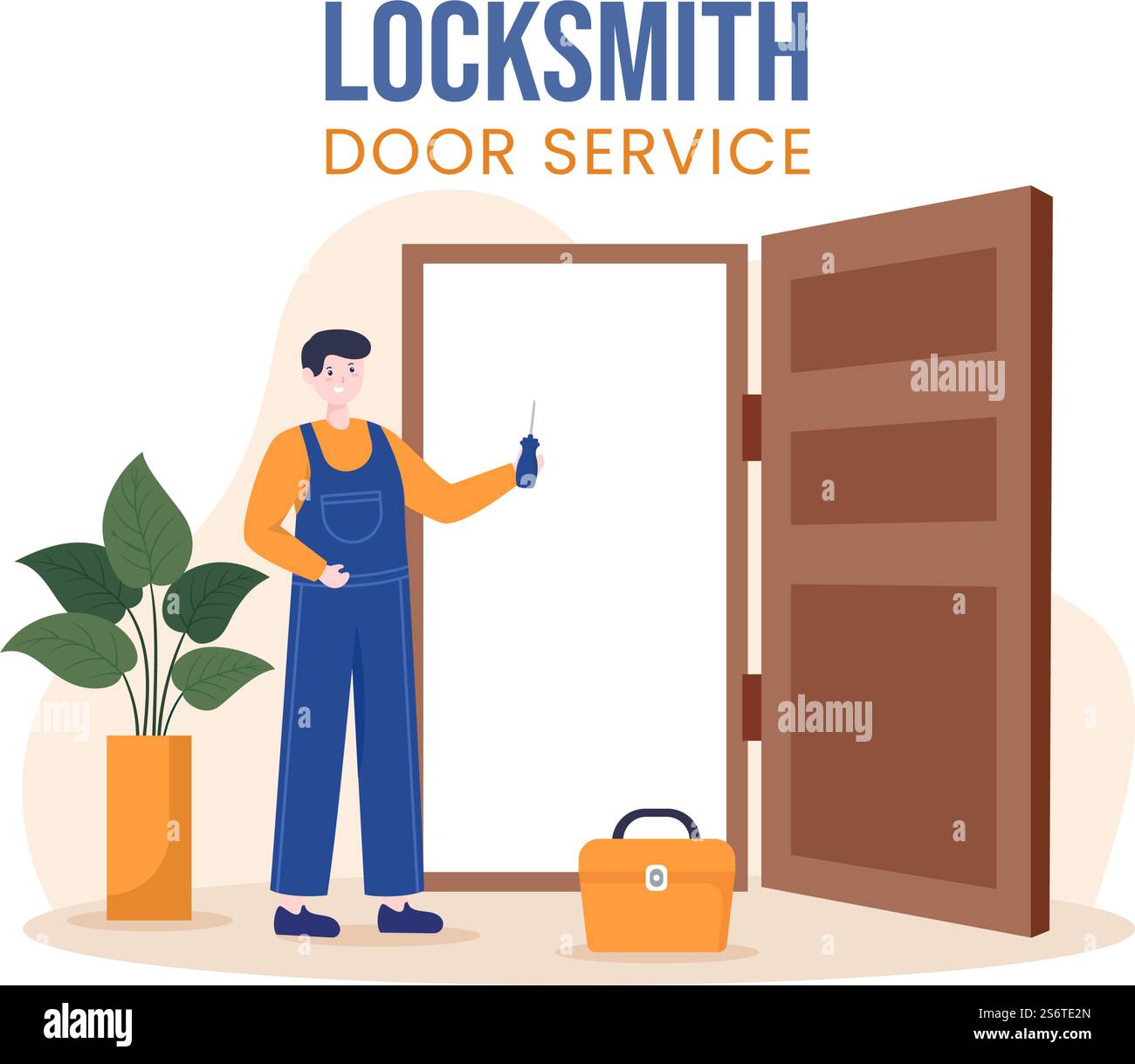 Locksmith Repairman Door Repair, Maintenance and Installation Service ...