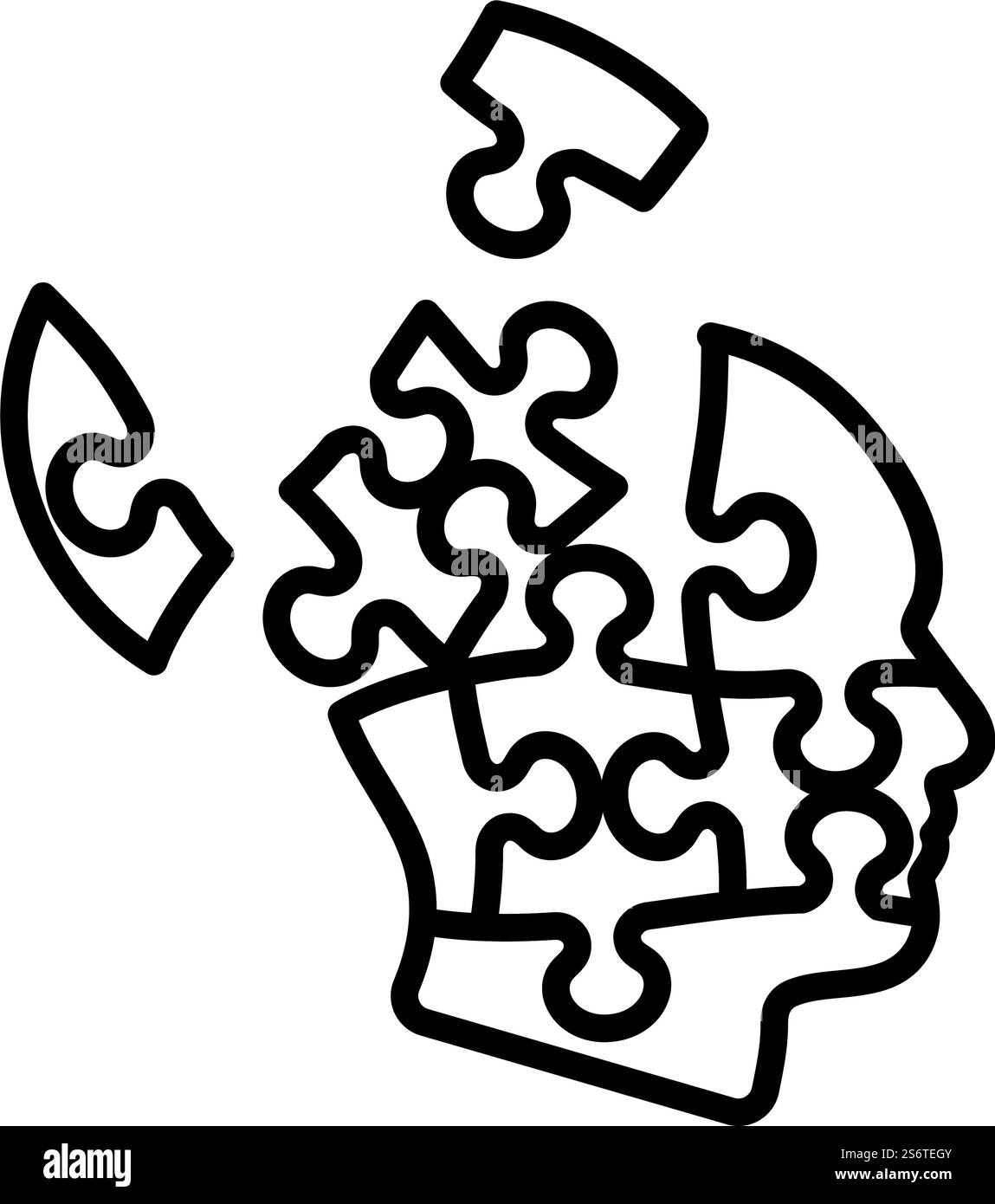 Solution Icon. Bold outline design with editable stroke width. Vector ...