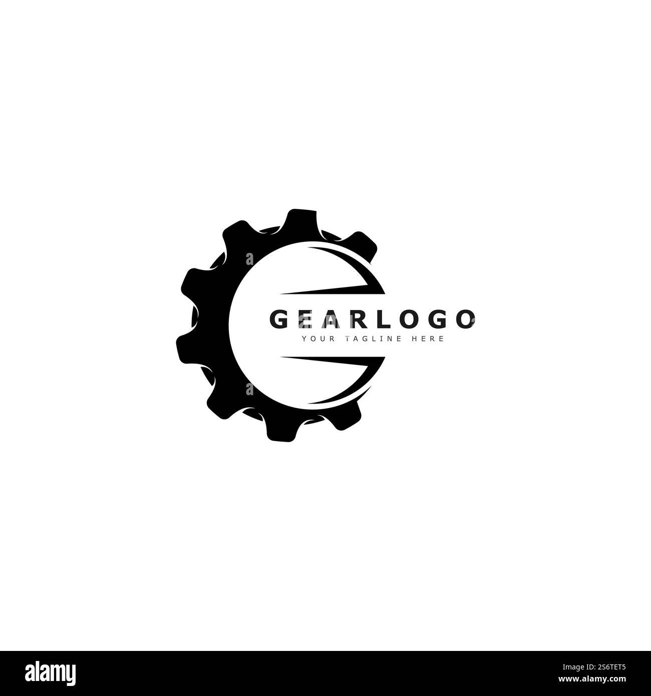Gear logo design template illustration vector Stock Vector Image & Art ...