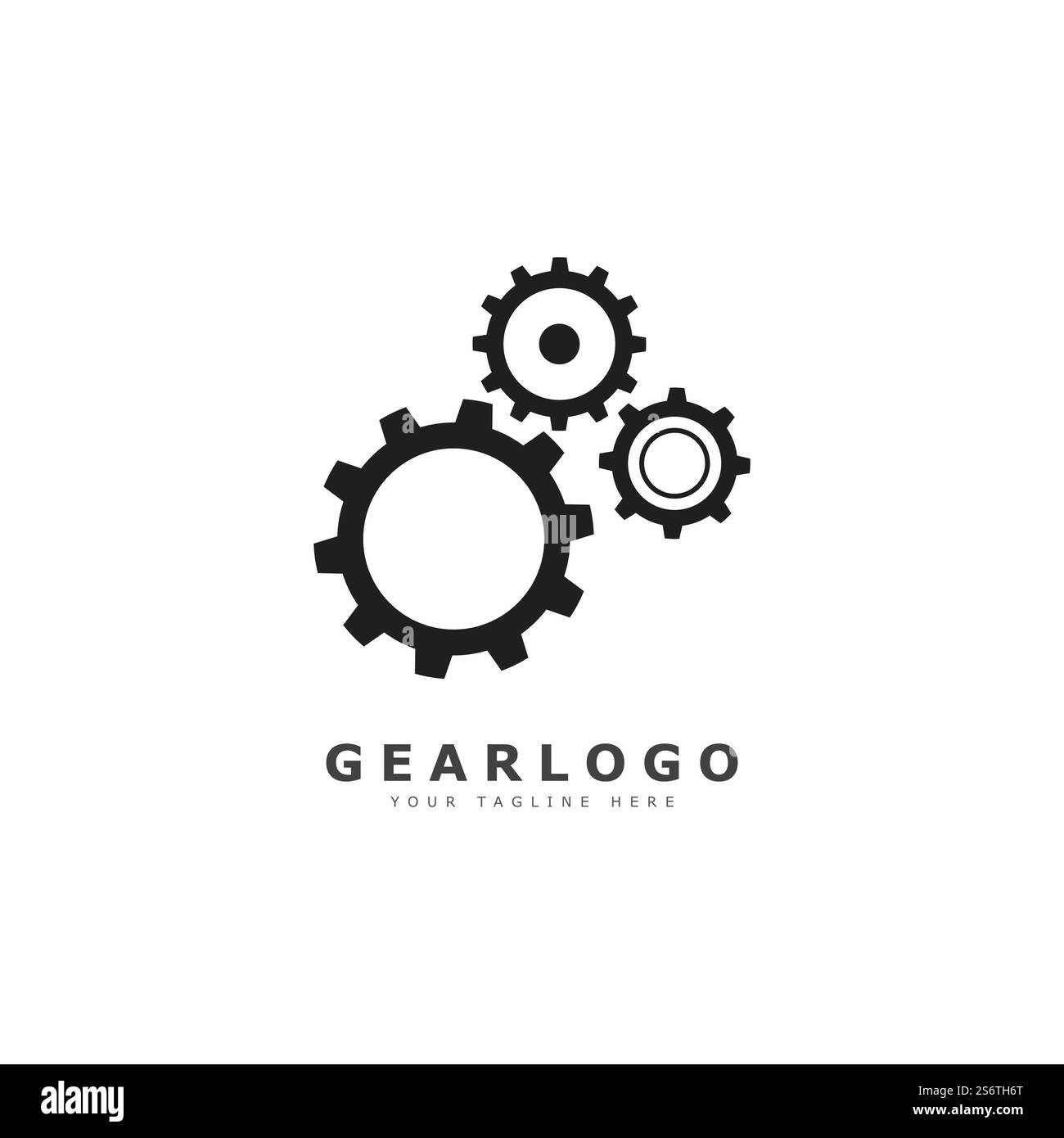 Gear logo design template illustration vector Stock Vector Image & Art ...