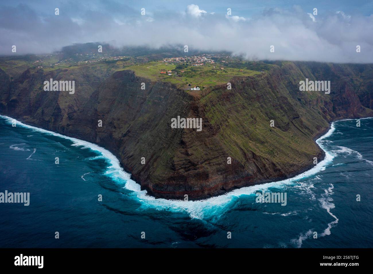 Portugal, Madeira Island. The Ponta do Pargo lighthouse Stock Photo - Alamy