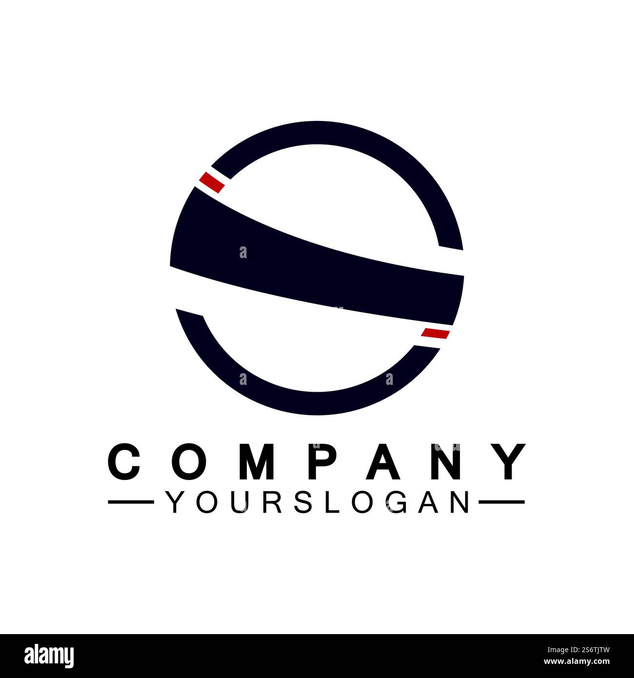 Letter S Circle Logo Vector Design Template Stock Vector Image & Art ...