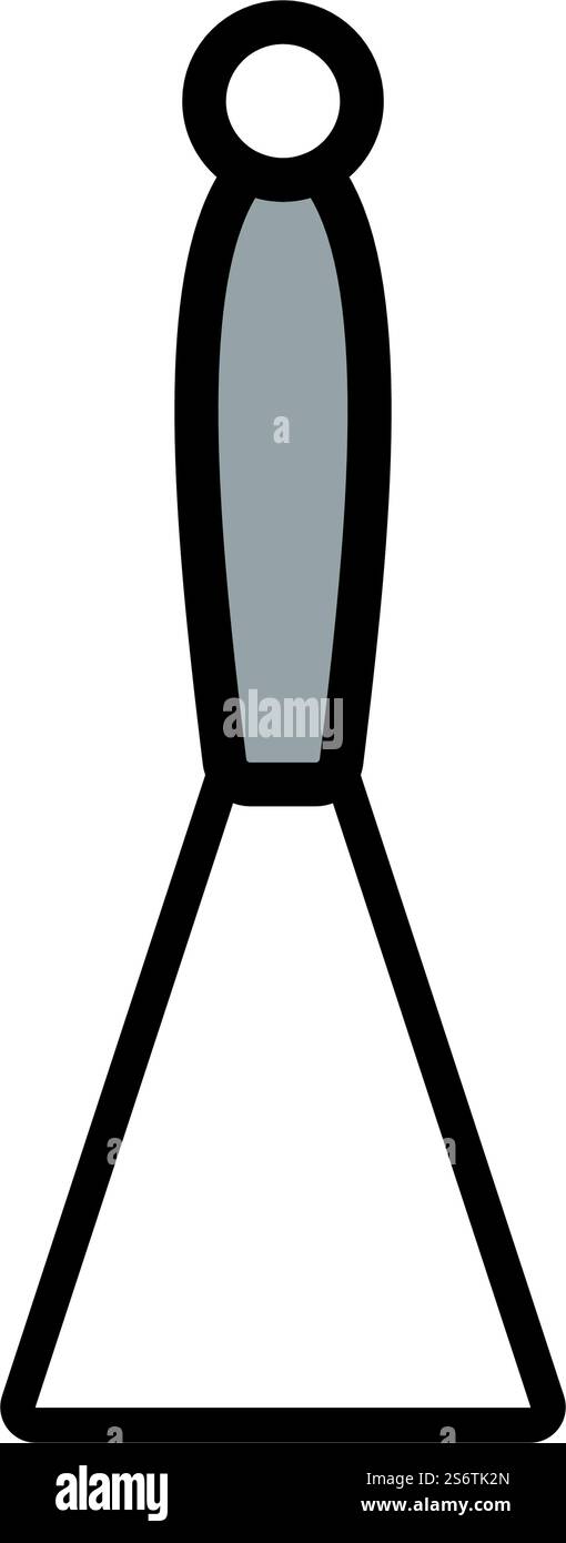 Potato Masher Icon. Editable Bold Outline With Color Fill Design ...