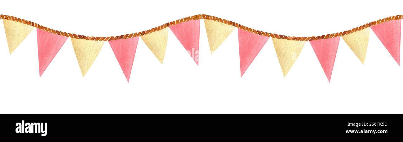 White triangle red border Cut Out Stock Images & Pictures - Alamy