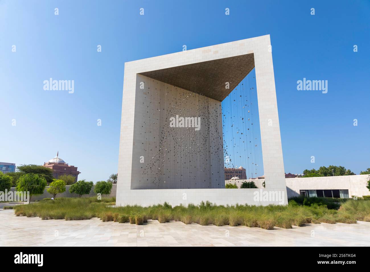 United Arab Emirates, Abu Dhabi. The Founder's Memorial, dedicated to ...