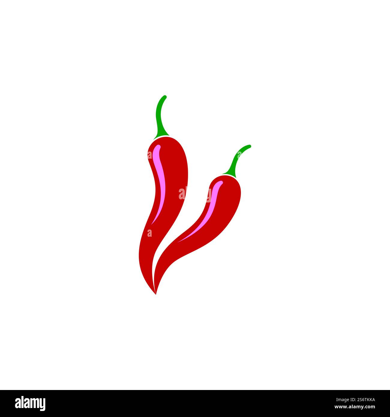 chili hot and spicy food vector logo design inspiration for mexican ...