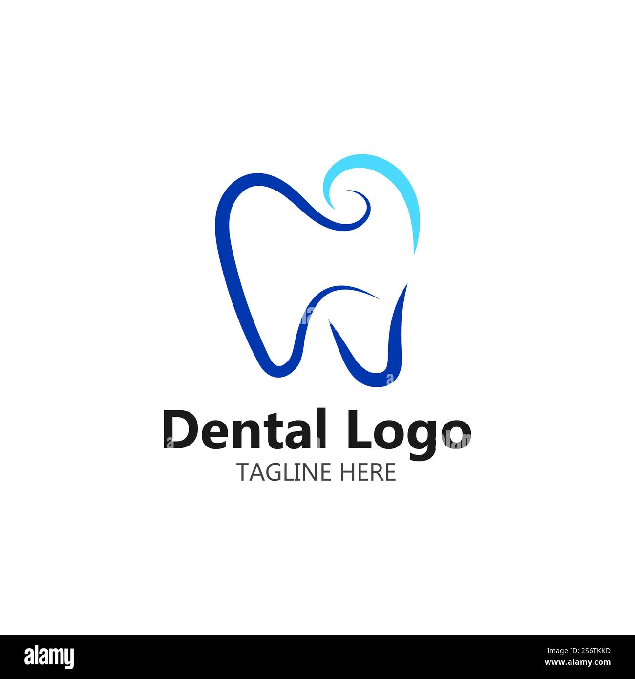 tooth dental care logo vector template Stock Vector Image & Art - Alamy