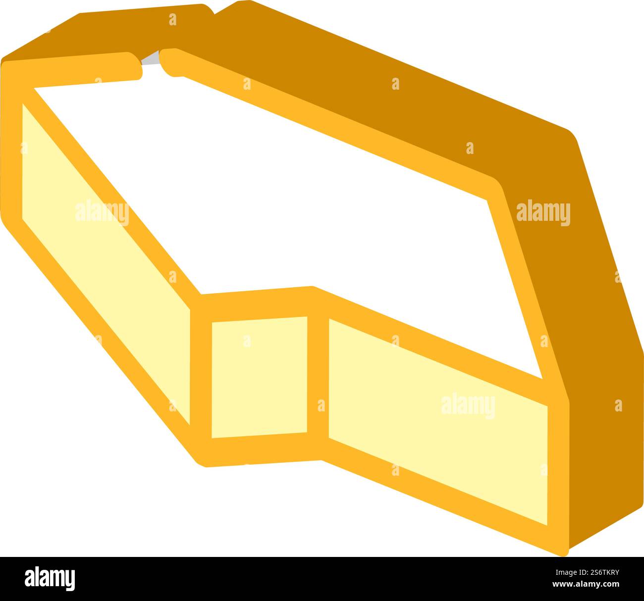 Curved facade brick building Stock Vector Images - Alamy