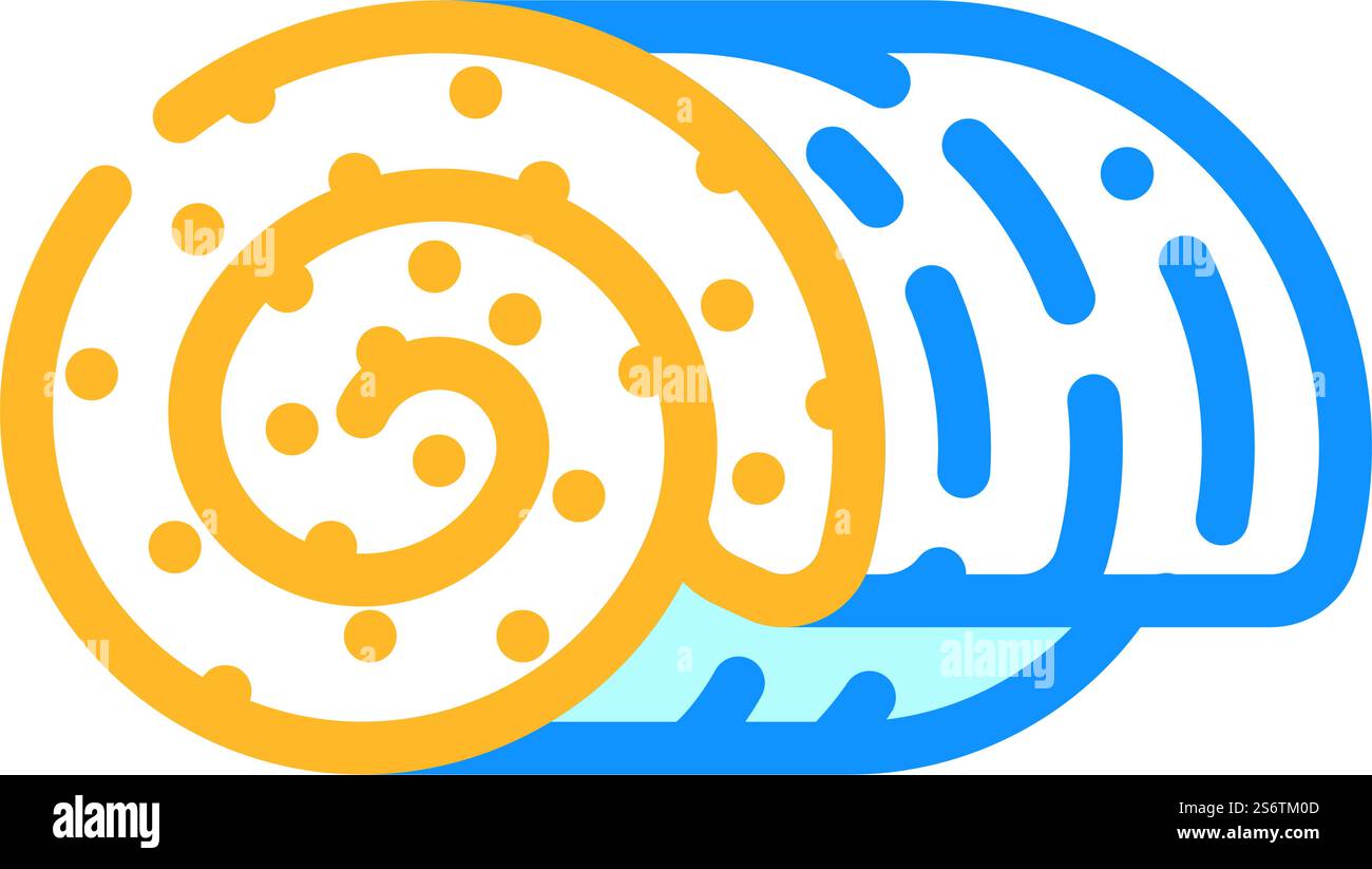 insulation and house wrap color icon vector. insulation and house wrap ...