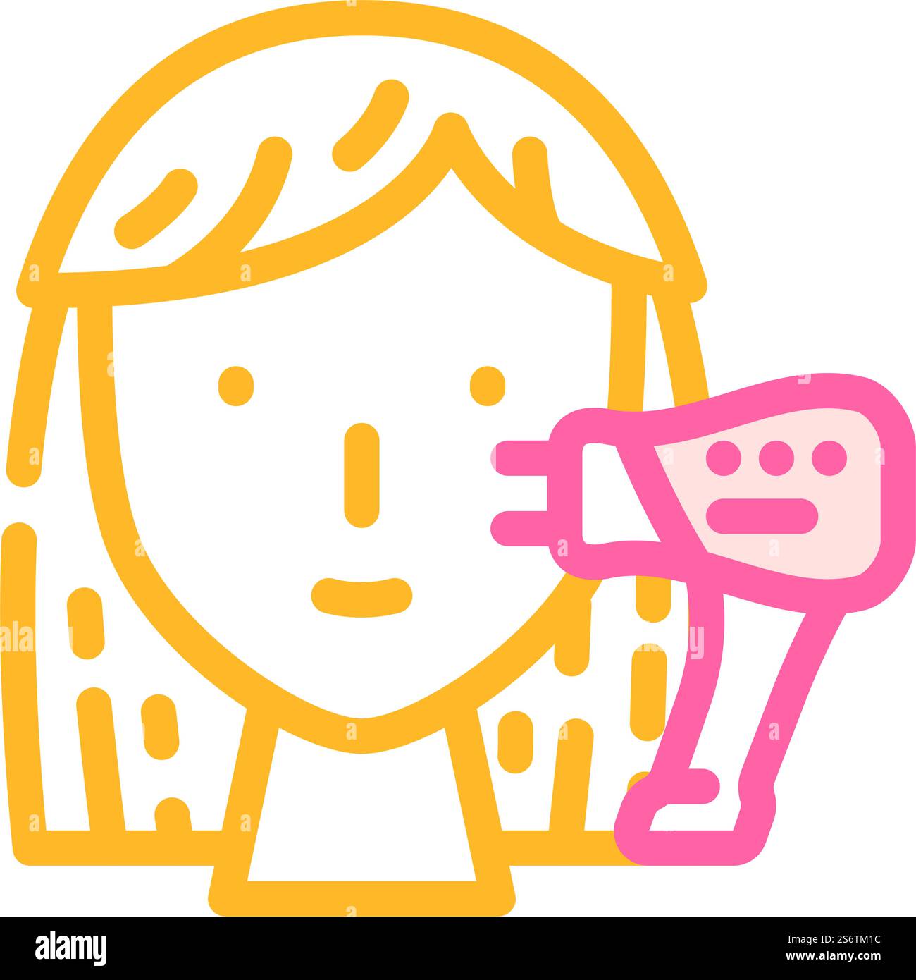 laser lifting color icon vector. laser lifting sign. isolated symbol ...