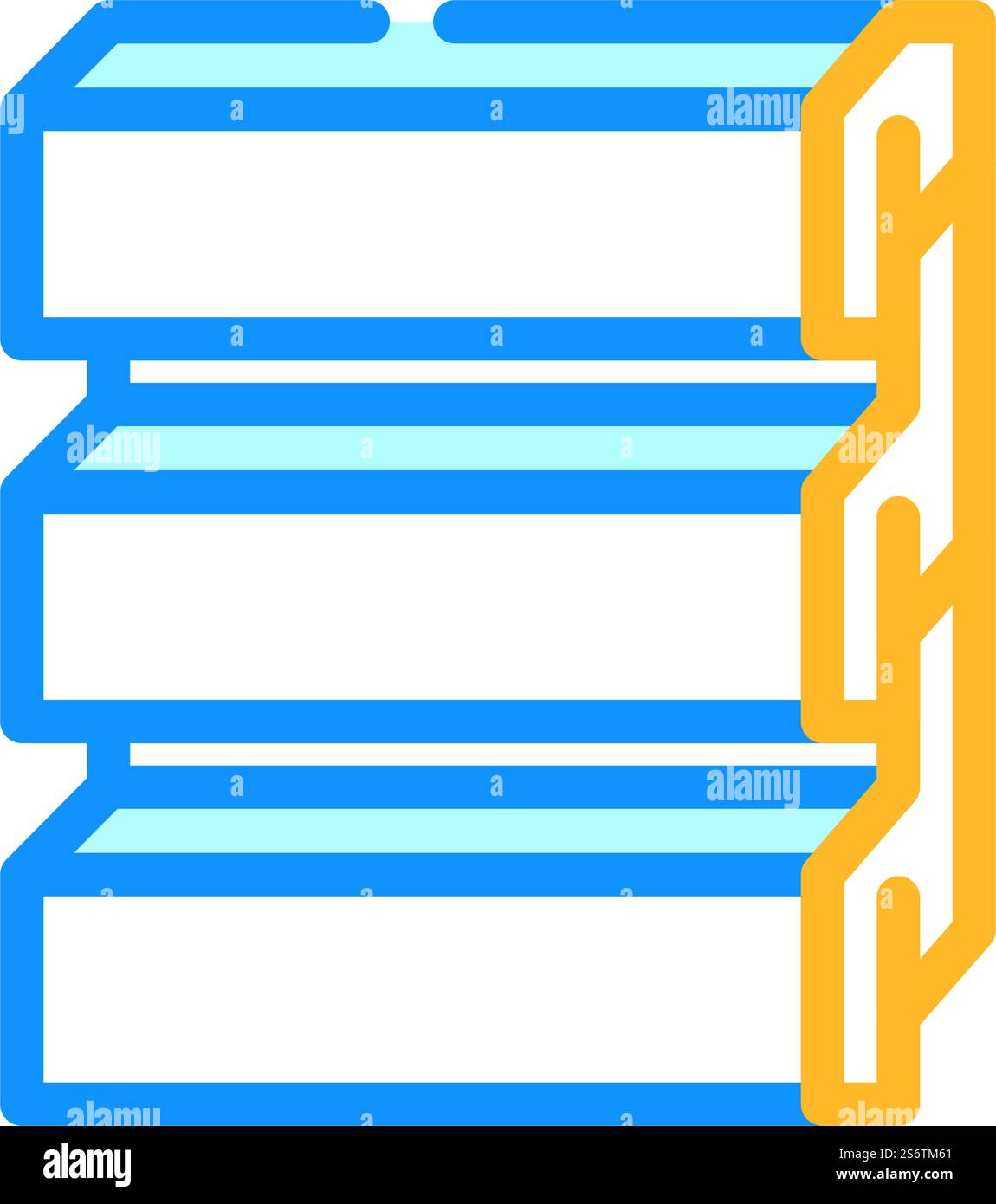 siding building material color icon vector. siding building material ...