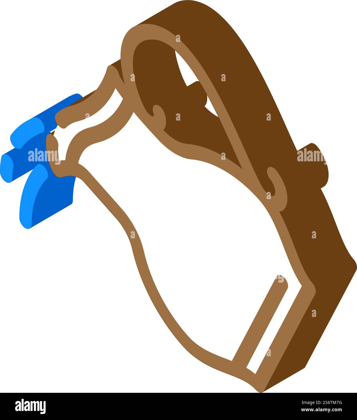 milk add isometric icon vector. milk add sign. isolated symbol ...