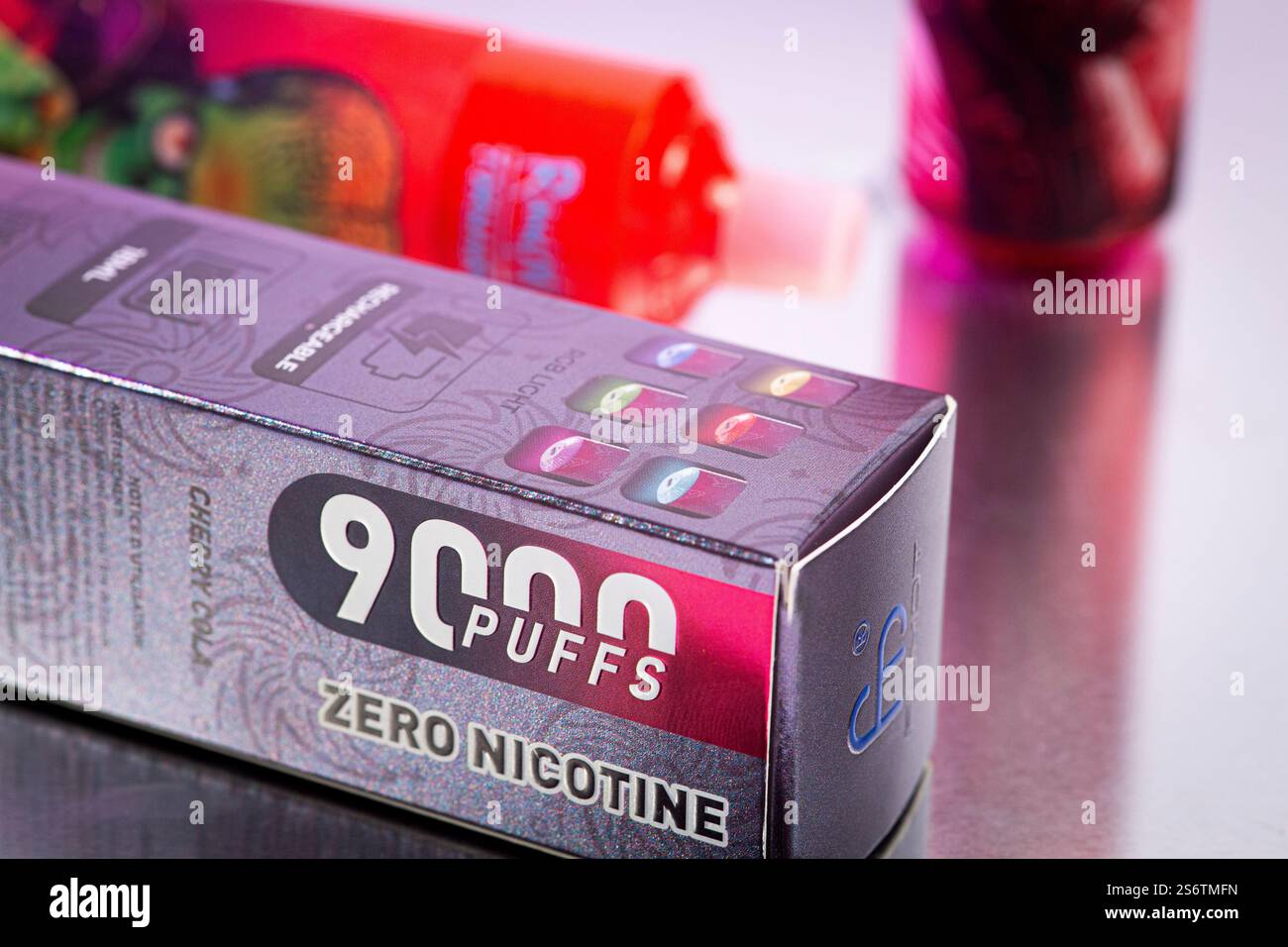 Still life of a Puff 9000 or Puff 9K Stock Photo - Alamy