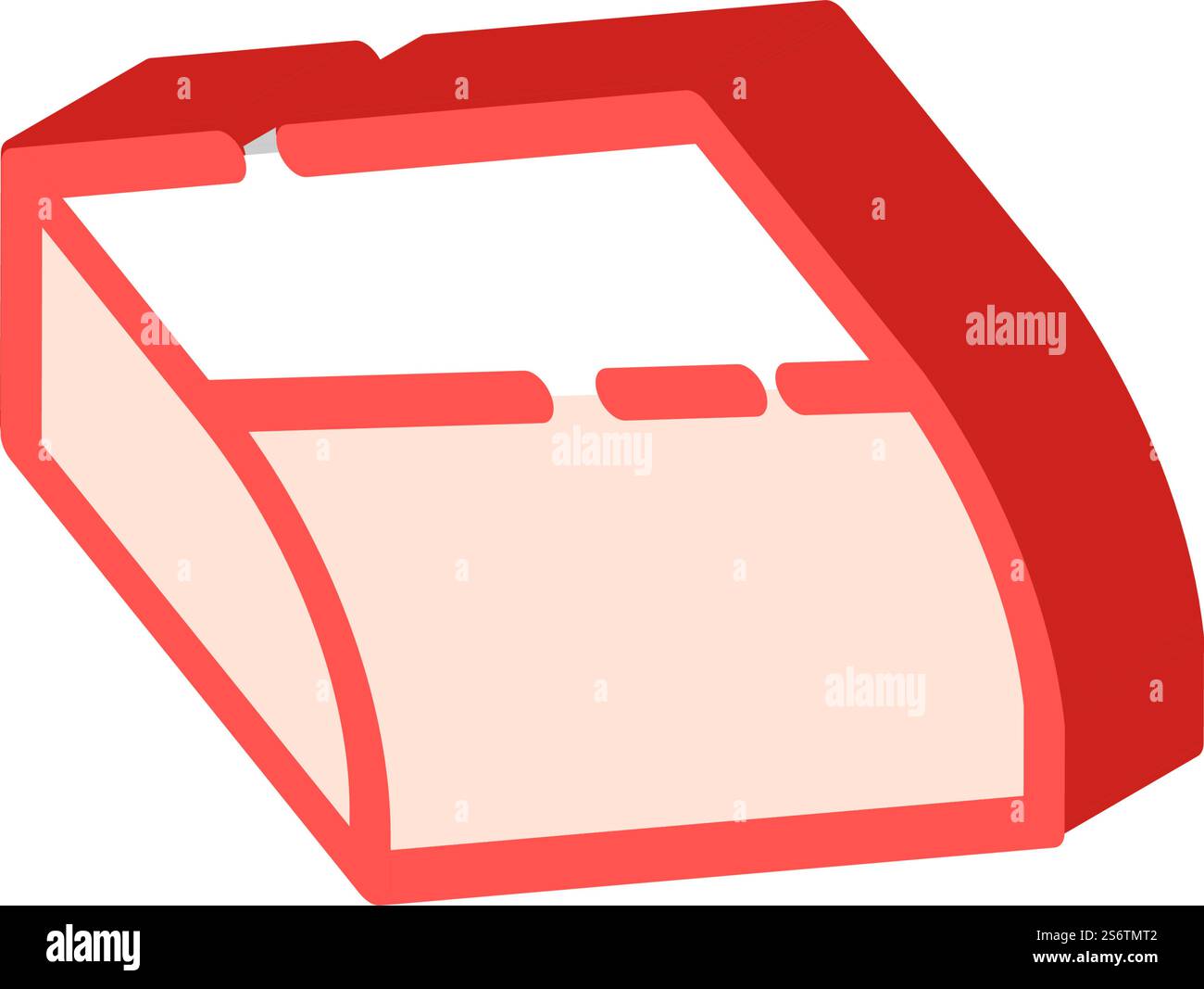 construction material facing brick isometric icon vector. construction ...