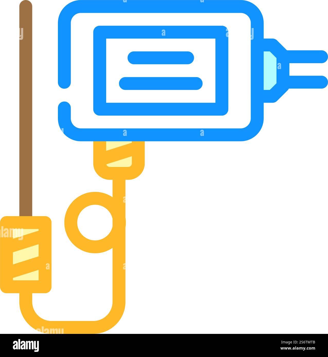 temperature switches color icon vector. temperature switches sign ...