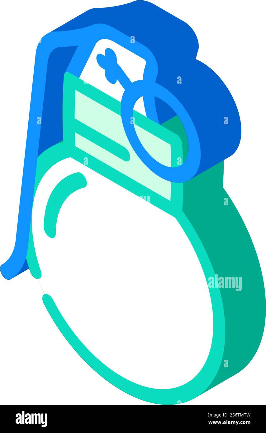 grenade military isometric icon vector. grenade military sign. isolated ...