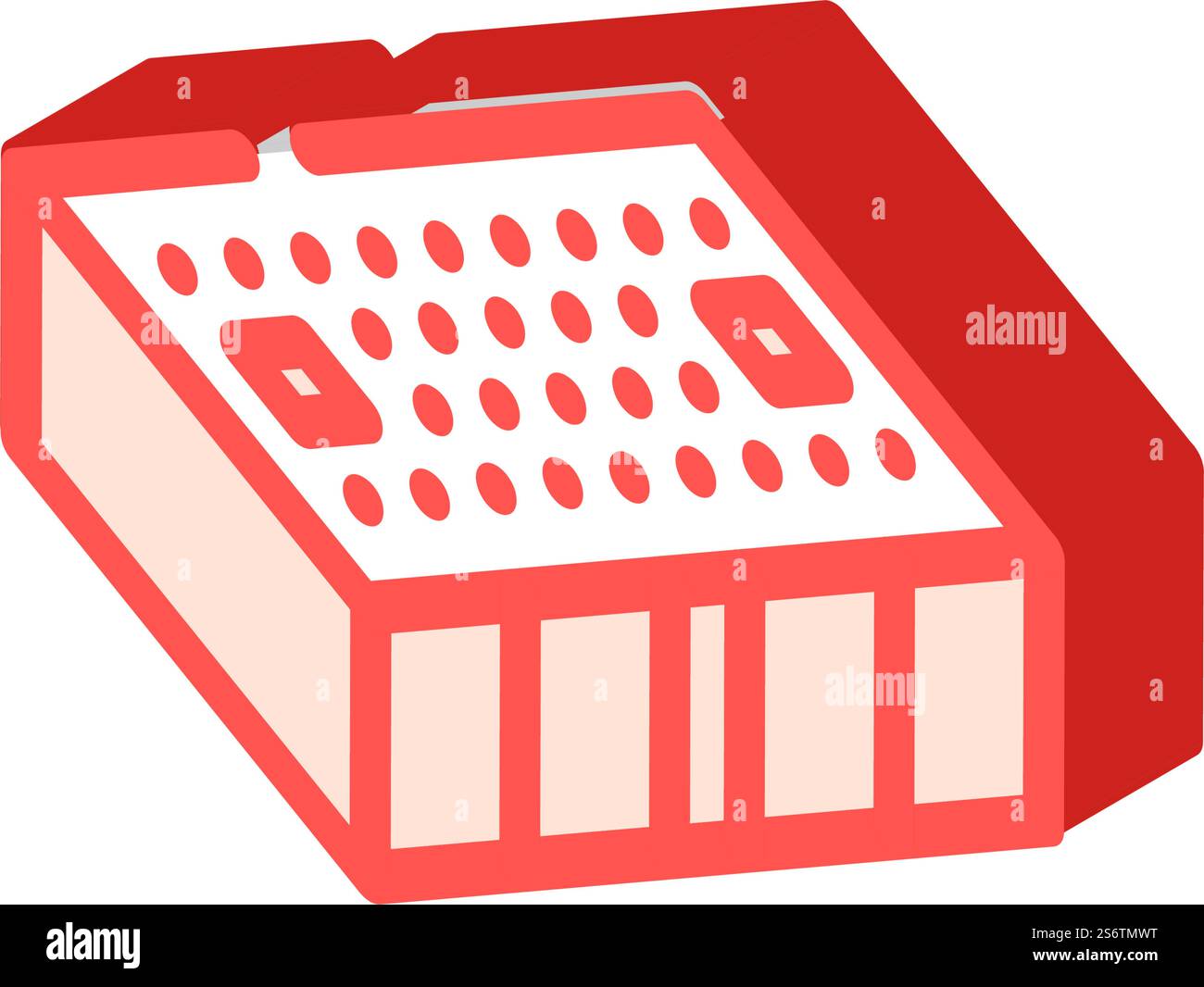 brick for building house isometric icon vector. brick for building ...