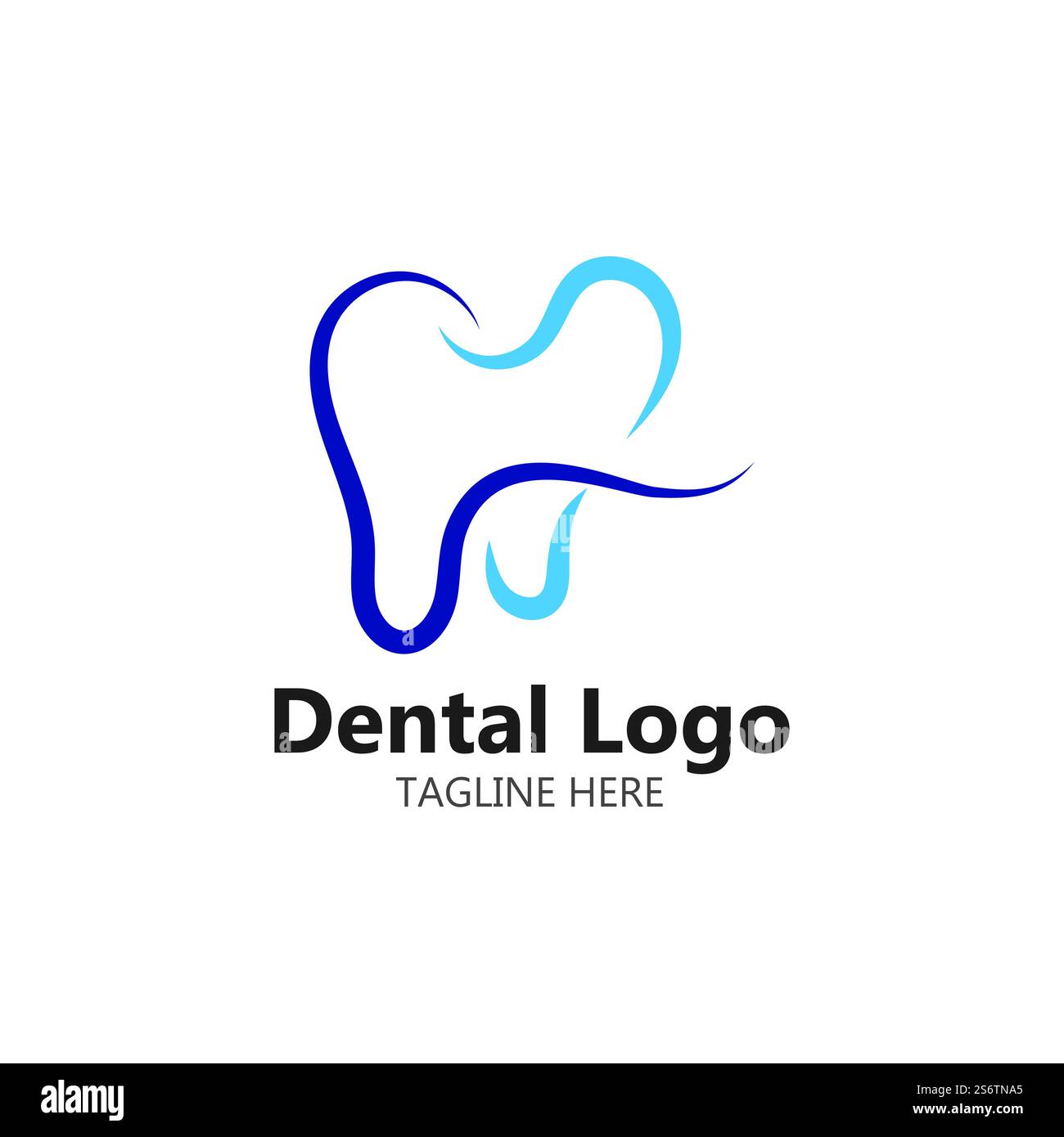 tooth dental care logo vector template Stock Vector Image & Art - Alamy