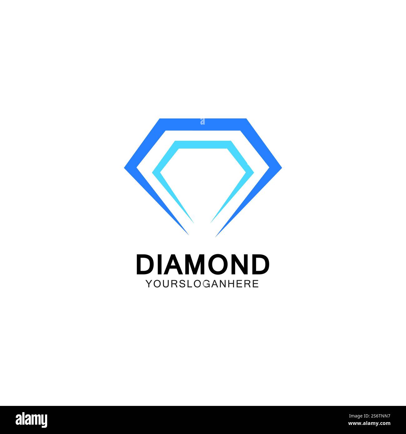 Diamond Logo Design Template. Vector illustration Stock Vector Image ...