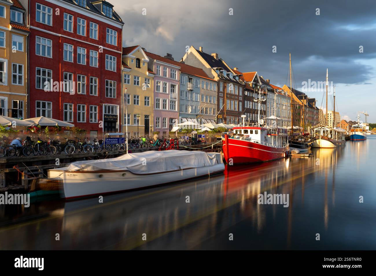 Copenhagen, Denmark - Jul 27, 2024: Nyhavn in Copenhagen in Denmark ...